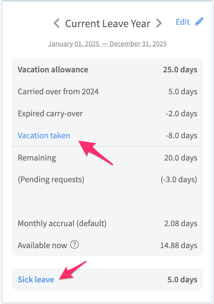 Profile Leave Panel Improvements